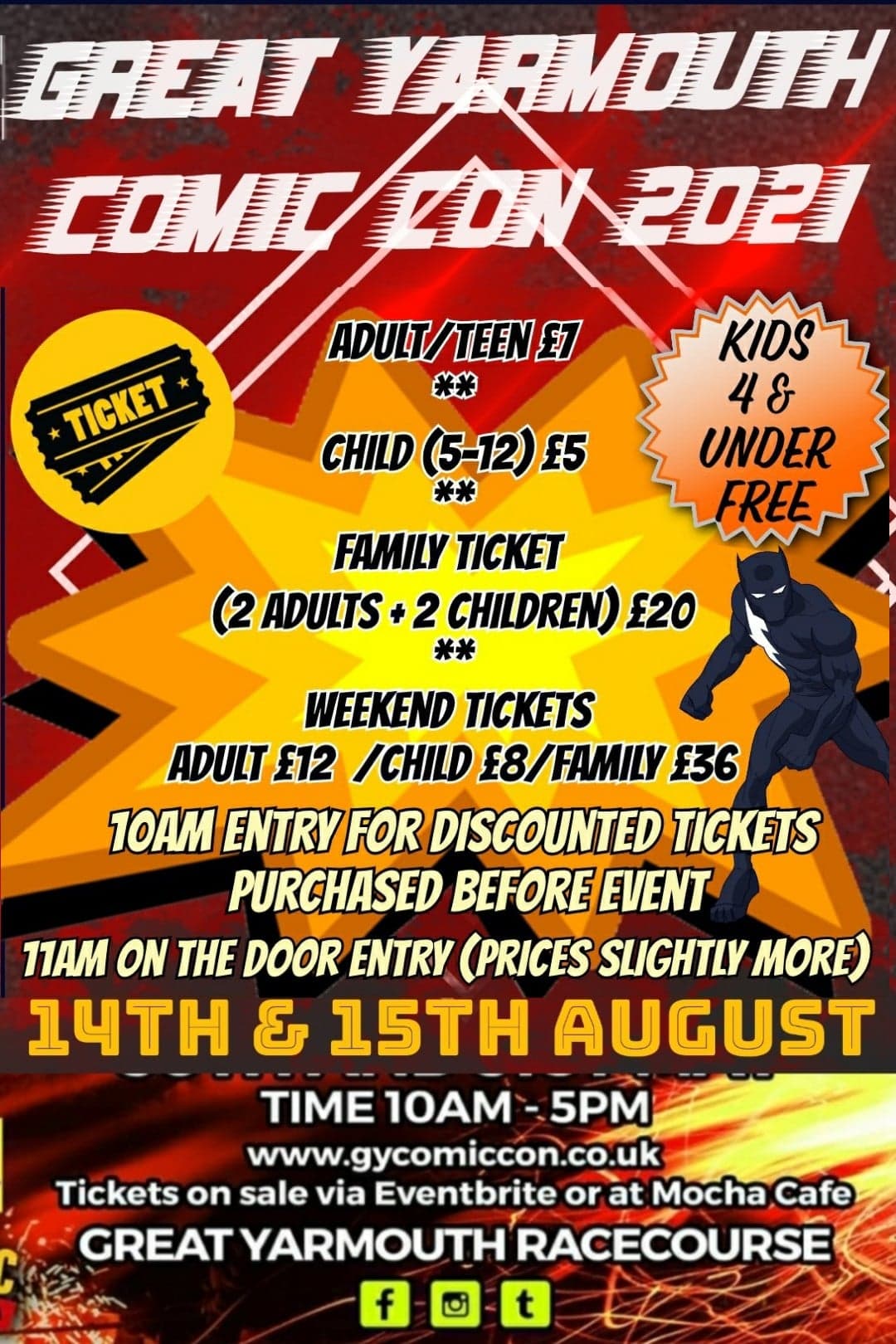 2021 - Great Yarmouth Comic-Con